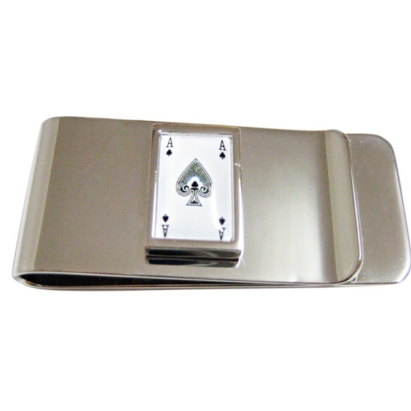 Kiola Designs | Accessories | Ace Of Spades Money Clip | Poshmark